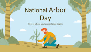 National Arbor Day PowerPoint Templates Free Download