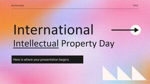 International Intellectual Property Day PowerPoint Templates Free Download