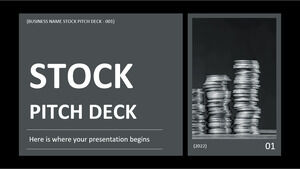 Stock Pitch Deck PowerPoint Templates Free Download