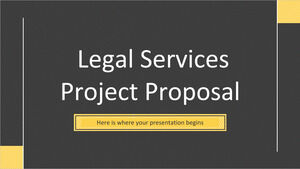 Legal Services Project Proposal PowerPoint Templates Free Download