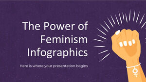 The Power of Feminism Infographics PowerPoint Templates Free Download