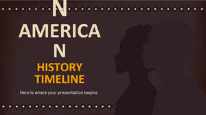 African American History Timeline PowerPoint Templates Free Download