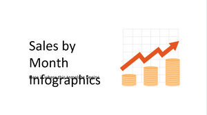 Sales by Month Infographics PowerPoint Templates Free Download
