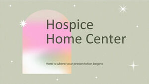 Hospice Home Center PowerPoint Templates Free Download