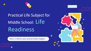 Practical Life Subject for Middle School - 6th Grade: Life Readiness ...