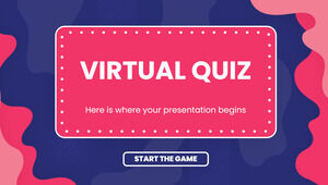 Virtual Quiz PowerPoint Templates Free Download