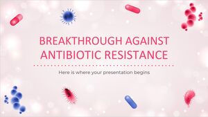 Breakthrough against Antibiotic Resistance PowerPoint Templates Free ...