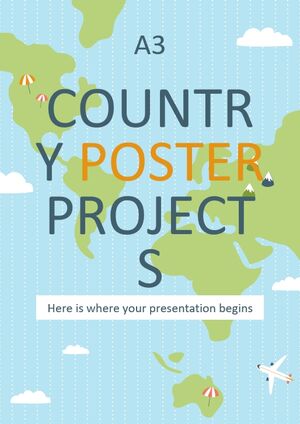 Country Poster Projects PowerPoint Templates Free Download