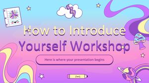 How to Introduce Yourself Workshop PowerPoint Templates Free Download