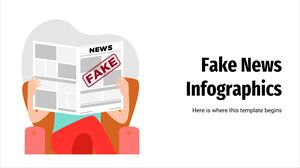Fake News Infographics PowerPoint Templates Free Download