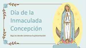 Immaculate Conception Day PowerPoint Templates Free Download