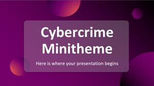 Cybercrime Minitheme PowerPoint Templates Free Download