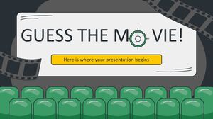 Guess The Movie! PowerPoint Templates Free Download