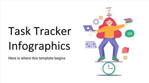 Task Tracker Infographics PowerPoint Templates Free Download
