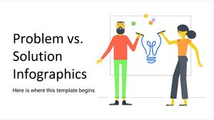 Problem vs. Solution Infographics PowerPoint Templates Free Download