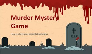 Murder Mystery Game PowerPoint Templates Free Download
