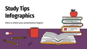 Study Tips Infographics PowerPoint Templates Free Download