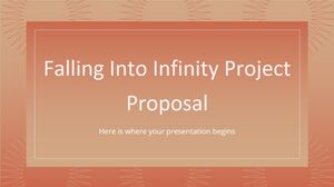 Falling Into Infinity Project Proposal PowerPoint Templates Free Download