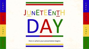 Juneteenth Day PowerPoint Templates Free Download