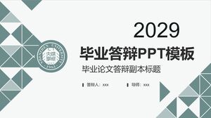 Graduation defense PPT template PowerPoint Templates Free Download