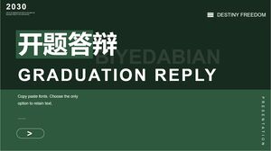 capstone presentation PowerPoint Templates Free Download