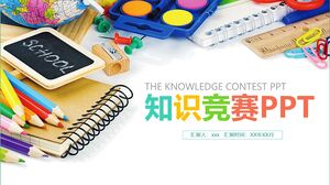 Knowledge Competition PPT PowerPoint Templates Free Download
