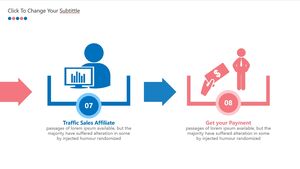 Colorful data charts PowerPoint Templates Free Download
