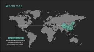 Map charts PowerPoint Templates Free Download