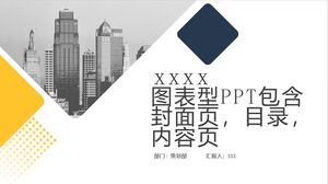 Gaya bagan PPT mencakup halaman sampul, daftar isi, dan halaman konten ...