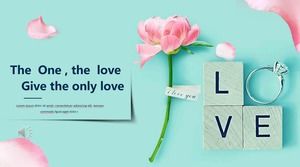 Romantic Love PPT Album Template PowerPoint Templates Free Download