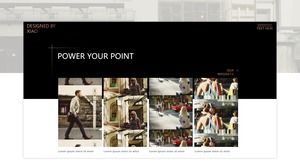 Multi-style multi-picture layout style compilation ppt template ...