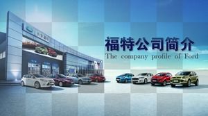 Ford Motor Company product and company presentation ppt template ...