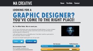 27 beautiful ppt templates that imitate European and American web page ...