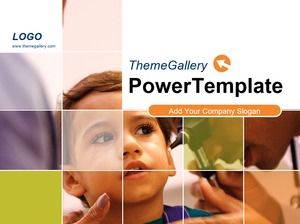 ENT medicine medical health ppt template PowerPoint Templates Free Download