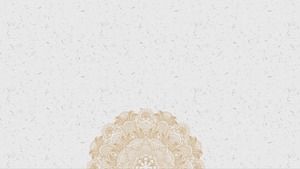 PPT background of exquisite classical pattern PowerPoint Templates Free ...