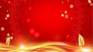 Two beautiful New Year PPT background pictures PowerPoint Templates ...