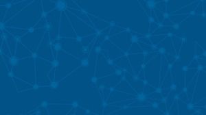 Technology PPT background picture of blue virtual node background ...