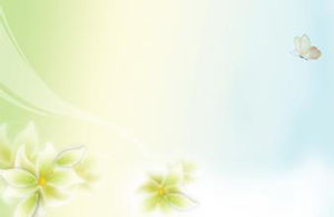 Flor mariposa desenfoque PPT imagen de fondo PowerPoint Templates ...