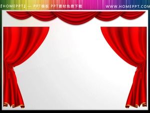 curtain PowerPoint Free Download