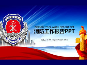 Fire protection knowledge presentation firefighter work report ppt ...