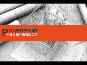 Architectural engineering design project work report ppt template ...