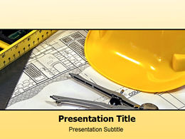 Architectural design ppt template PowerPoint Templates Free Download