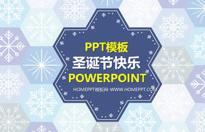 Snowflake graphic background with Christmas slideshow template ...