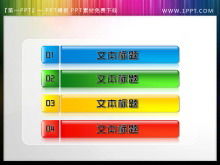 Color catalog PPT material PowerPoint Templates Free Download