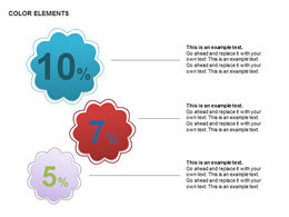 Beautiful graphic icon material ppt chart PowerPoint Templates Free ...