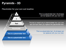 24 sets of 3D pyramid ppt chart download PowerPoint Templates Free Download