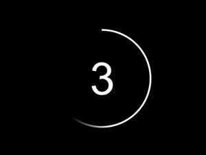 Ring loading effect 5 seconds countdown ppt special effect PowerPoint ...