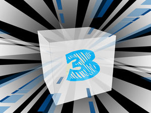 Shocking stereo visual effect 5 seconds countdown ppt template ...