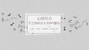 Template ppt tentang musik PowerPoint Template Free Download