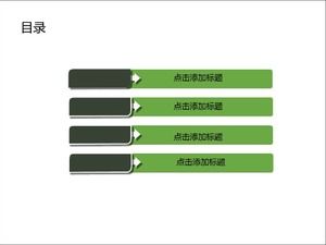 Interview self-introduction ppt template PowerPoint Templates Free Download